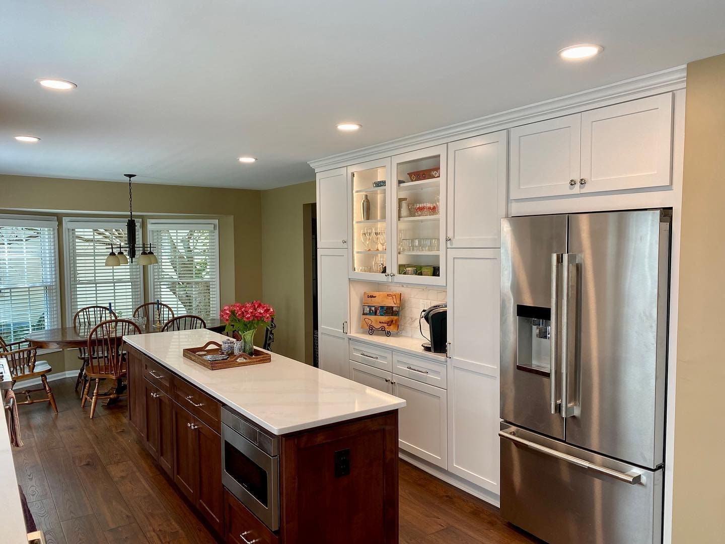 Recently remodeled kitchen in Reston, Virginia - Select Kitchen and Bath
